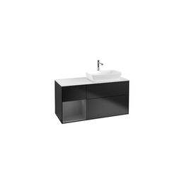 Villeroy & Boch V&B Waschtischunterschrank Wandbeleuchtung Finion 120cm, Pl w m, Rg A m Lac, bla m Lac ; Villeroy & Boch (G801GKPD)