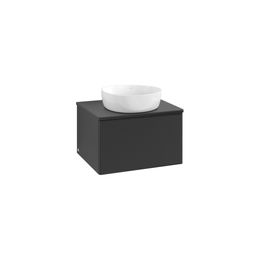 Villeroy & Boch V&B Waschtischunterschrank mit Frontstruktur Antao 60x36x50cm, WBP-farbe Lac, bla m lacquer ; Villeroy & Boch (K29110PD)