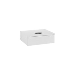 Villeroy & Boch V&B Waschtischunterschrank mit Frontstruktur -Beleuchtung Antao 60x19x50cm, WBP-farbe Lac, glo wh. Lac ; Villeroy & Boch (L07110GF)