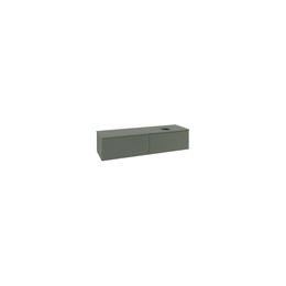 Villeroy & Boch V&B Waschtischunterschrank mit Frontstruktur Antao 160x50cm, WBP-farbe Lac, lea gre. m Lac ; Villeroy & Boch (K38110HL)