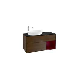 Villeroy & Boch V&B Waschtischunterschrank Wandbeleuchtung Finion 120cm, Pl bla m, Reg Peo m Lac, wal ven ; Villeroy & Boch (G932HBGN)