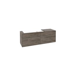 Villeroy & Boch V&B Waschtischunterschrank Collaro 160x54,8x50cm, WT l, m LED, st. Oa ; Villeroy & Boch (C029B0RK)