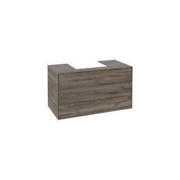 Villeroy & Boch V&B Waschtischunterschrank Collaro 100x54,8x50cm, WT mi, LED 7,3 W, st. Oa ; Villeroy & Boch (C016B0RK)