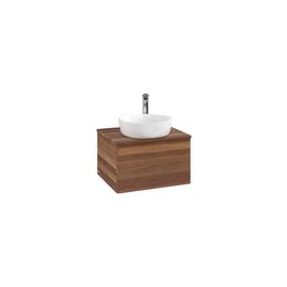 Villeroy & Boch V&B Waschtischunterschrank ohne Frontstruktur -Beleuchtung Antao 60x36x50cm, HL, WBP-farbe w. wal, w. wal ; Villeroy & Boch (L29052HM)