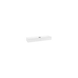 Villeroy & Boch V&B Waschtischunterschrank mit Frontstruktur Antao 160x50cm, WBP-farbe Lac, wh. m lacquer ; Villeroy & Boch (K14110MT)