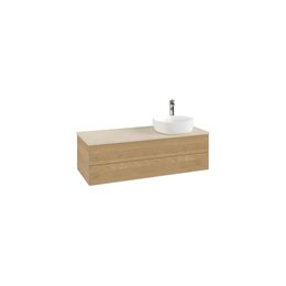 Villeroy & Boch V&B Waschtischunterschrank ohne Frontstruktur, mit Beleuchtung Antao 120x36x50cm, HL, WBP botti., hon. Oa ; Villeroy & Boch (L23053HN)