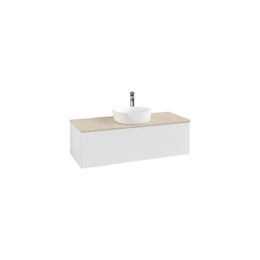 Villeroy & Boch V&B Waschtischunterschrank mit Frontstruktur Antao 120x36x50cm, HL, WBP botti., glo wh. Lac ; Villeroy & Boch (K32153GF)
