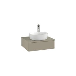 Villeroy & Boch V&B Waschtischunterschrank ohne Frontstruktur Antao 60x19x50cm, HL, WBP-farbe Lac, bla m Lac ; Villeroy & Boch (K07050PD)