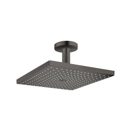 Hansgrohe Kopfbrause Raindance E 300 m Deckenanschluss, 1j, brush. black chrome (26250340)