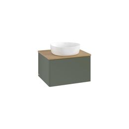 Villeroy & Boch V&B Waschtischunterschrank ohne Frontstruktur Antao 60x36x50cm, WBP hon. Oa, lea gre. m Lac ; Villeroy & Boch (K29011HL)