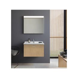 Duravit M&ouml;belwaschtisch Starck 3 70x49cm, we, m HL, &Uuml;L, Hahnlochbank (0304700000)