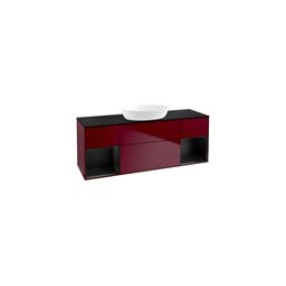 Villeroy & Boch V&B Waschtischunterschrank Finion 160cm, Pl bla m, Reg bla m Lac, Peo m ; Villeroy & Boch (FD02PDHB)