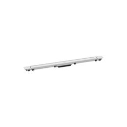 Hansgrohe RainDrain Match + Duschrinne 1000mm, mattwei&szlig;, Fertigset (56217700)