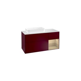 Villeroy & Boch V&B Waschtischunterschrank Finion 120cm, Pl wh. m, Reg re Oa ven, Peo m ; Villeroy & Boch (F281PCHB)