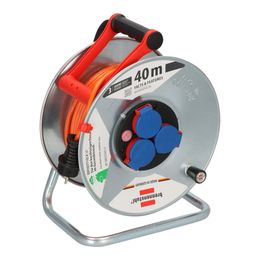 Fa.Brennenstuhl Brennenstuhl Garant S IP44 Kabeltrommel, 40m Kabel in orange (1198750)