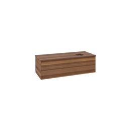 Villeroy & Boch V&B Waschtischunterschrank ohne Frontstruktur, mit Beleuchtung Antao 120x36x50cm, WBP-farbe w. wal, w. walnut ; Villeroy & Boch (L23012HM)