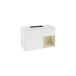Villeroy & Boch V&B Waschtischunterschrank Finion 100, Pl w m, Rg r si Gr m Lac, wh. m Lac ; Villeroy & Boch (F121HJMT)