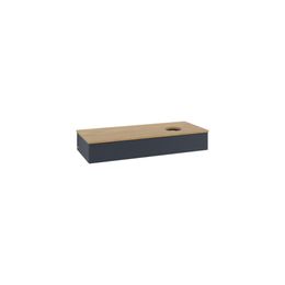 Villeroy & Boch V&B Waschtischunterschrank mit Frontstruktur, mit Beleuchtung Antao 120x19x50cm, WBP hon. Oa, md bl. m Lac ; Villeroy & Boch (L12111HG)
