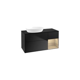 Villeroy & Boch V&B Waschtischunterschrank Finion 120cm, Pl bla m, Reg Oa ven, bla m Lac ; Villeroy & Boch (FA52PCPD)