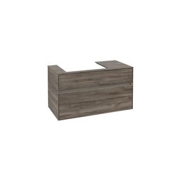Villeroy & Boch V&B Waschtischunterschrank Collaro 100x54,8x50cm, WT l, LED 7,3 W, st. Oa ; Villeroy & Boch (C017B0RK)