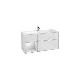 Villeroy & Boch V&B Waschtischunterschrank Finion 119,6x59,1cm, Rg li wh. m Lac, wh. m Lac ; Villeroy & Boch (F060MTMT)