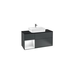 Villeroy & Boch V&B Waschtischunterschrank Finion 120cm, Pl b m, Rg l g w La, md bl. m Lac ; Villeroy & Boch (F162GFHG)