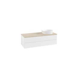 Villeroy & Boch V&B Waschtischunterschrank mit Frontstruktur, mit Beleuchtung Antao 120x36x50cm, WBP-farbe botti., wh. m Lac ; Villeroy & Boch (L23113MT)