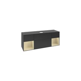 Villeroy & Boch V&B Waschtischunterschrank Finion 160cm, Pl b m, Rg si Gr m Lac, bla m Lac ; Villeroy & Boch (FD02HJPD)