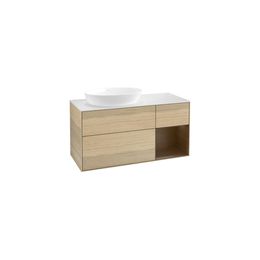 Villeroy & Boch V&B Waschtischunterschrank Wandbeleuchtung Finion 120cm, Pl wh. m, Reg wal ven, Oa ven ; Villeroy & Boch (GA51GNPC)