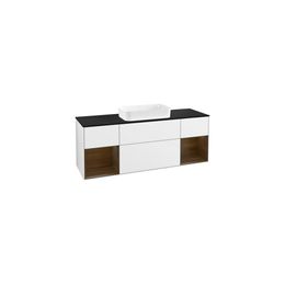 Villeroy & Boch V&B Waschtischunterschrank Abdeckplatte bla m Finion 160x60cm, Reg wal ven, glo white lacquer ; Villeroy & Boch (F332GNGF)
