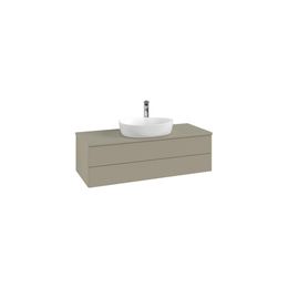 Villeroy & Boch V&B Waschtischunterschrank ohne Frontstruktur, mit Beleuchtung Antao 120x36x50cm, HL, WBP Lac, si Gr m Lac ; Villeroy & Boch (L21050HJ)
