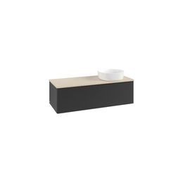 Villeroy & Boch V&B Waschtischunterschrank mit Frontstruktur, mit Beleuchtung Antao 120x36x50cm, WBP-farbe botti., bla m Lac ; Villeroy & Boch (L34113PD)