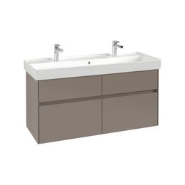 Villeroy & Boch V&B Waschtischunterschrank Collaro 115,4x54,6x44,4cm, WT mit, cashmere grey ; Villeroy & Boch (C01200VN)