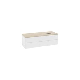 Villeroy & Boch V&B Waschtischunterschrank ohne Frontstruktur, mit Beleuchtung Antao 120x36x50cm, WBP-farbe botti., wh. m Lac ; Villeroy & Boch (L23013MT)