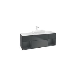 Villeroy & Boch V&B Waschtischunterschrank Finion 160cm, Pl w m, Rg md m Lac, md bl. m Lac ; Villeroy & Boch (F861HGHG)
