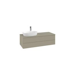 Villeroy & Boch V&B Waschtischunterschrank ohne Frontstruktur, mit Beleuchtung Antao 120x36x50cm, HL, WBP Lac, si Gr m Lac ; Villeroy & Boch (L22050HJ)