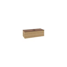 Villeroy & Boch V&B Waschtischunterschrank mit Frontstruktur Antao 120x36x50cm, HL, WBP w. wal, hon. Oa ; Villeroy & Boch (K32152HN)