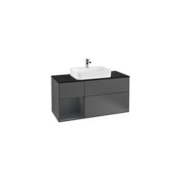 Villeroy & Boch V&B Waschtischunterschrank Finion 120cm, Pl b m, Rg l md b m La, A m ; Villeroy & Boch (F412HGGK)
