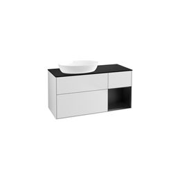 Villeroy & Boch V&B Waschtischunterschrank Finion 120cm, Pl b m, Reg bla m Lac, wh. m Lac ; Villeroy & Boch (FA52PDMT)