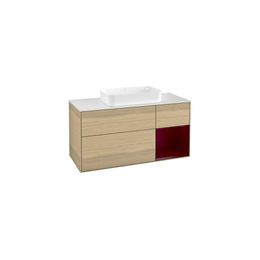 Villeroy & Boch V&B Waschtischunterschrank Wandbeleuchtung Finion 120cm, Pl wh. m, Reg re Peo, Oa ven ; Villeroy & Boch (G301HBPC)