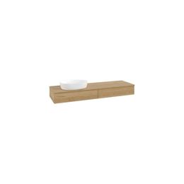 Villeroy & Boch V&B Waschtischunterschrank ohne Frontstruktur Antao 160x50cm, WBP-farbe honey oak, honey oak ; Villeroy & Boch (K15011HN)