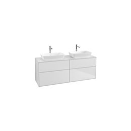 Villeroy & Boch V&B Waschtischunterschrank Finion 160x60cm, Abd.-Pl. wh. m, wh. m lacquer ; Villeroy & Boch (F84100MT)
