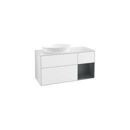 Villeroy & Boch V&B Waschtischunterschrank Wandbeleuchtung Finion 120cm, Pl w m, Reg md m Lac, glo wh. Lac ; Villeroy & Boch (GA51HGGF)