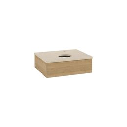Villeroy & Boch V&B Waschtischunterschrank ohne Frontstruktur -Beleuchtung Antao 60x19x50cm, HL, WBP botti., hon. Oa ; Villeroy & Boch (L07053HN)