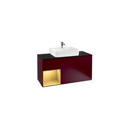 Villeroy & Boch V&B Waschtischunterschrank Wandbeleuchtung Finion 120cm, Pl bla m, Reg li gol m, Peo m ; Villeroy & Boch (G162HFHB)