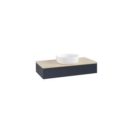 Villeroy & Boch V&B Waschtischunterschrank ohne Frontstruktur Antao 100x19x50cm, WBP botti., md bl. m Lac ; Villeroy & Boch (K09013HG)