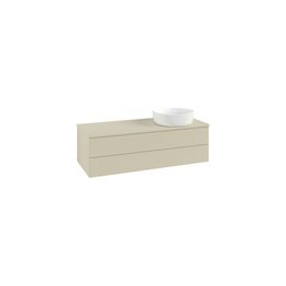 Villeroy & Boch V&B Waschtischunterschrank mit Frontstruktur, mit Beleuchtung Antao 120x36x50cm, WBP-farbe Lac, si Gr m Lac ; Villeroy & Boch (L23110HJ)