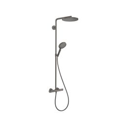 Hansgrohe Showerpipe Raindance Select S m Thermostat, 1jet, brushed black chrome (27633340)