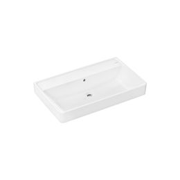 Hansgrohe Waschtisch Xanuia Q 800x480mm, o. Hahnl., m &Uuml;L, SC, wei&szlig; (61137450)