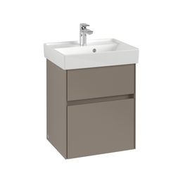 Villeroy & Boch V&B Waschtischunterschrank Collaro 46x54,6x37,4cm, WT mi, LED, Mar bl. ; Villeroy & Boch (C006B0VQ)